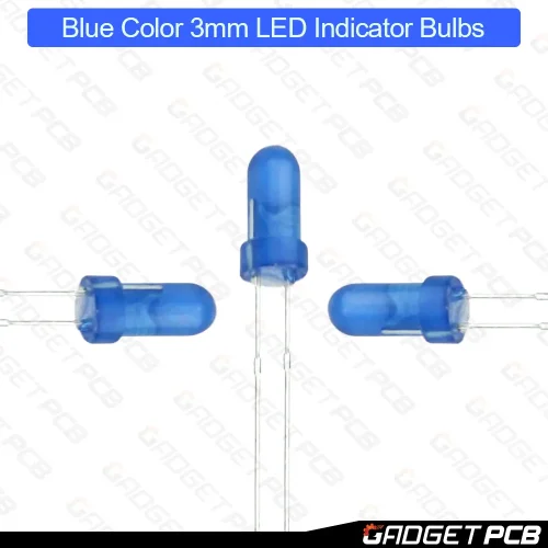 Blue Color 3mm LED Light 3mm Round LED Bulbs Price in Bangladsh