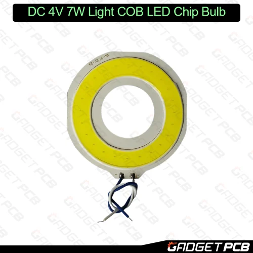 White Color DC 4V 7W COB SMD LED Chip Bulbs Price in Bangladsh