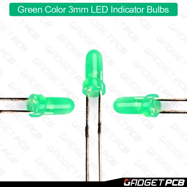 Green Color 3mm LED Light 3mm Round LED Price in Bangladsh