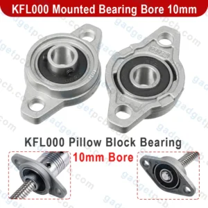 KFL000 Pillow Block Bearing FL000 Mount Bearings Bore 10mm Price in ...