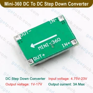 Buy Mini-360 DC to DC Step Down Converter Input 4.75V-23V Output Price ...