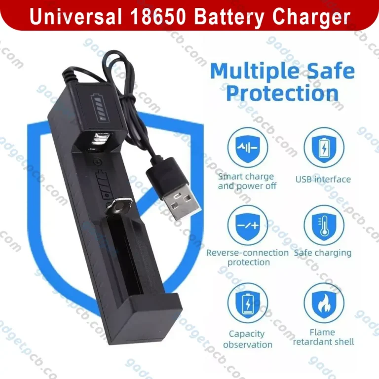 Universal USB 18650 Battery Charger Rechargeable Single 3.7V Battery ...